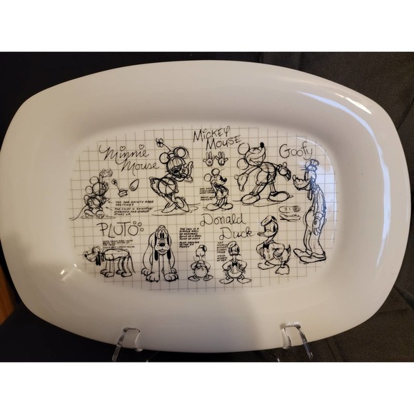 Disney | Dining | Disney Sketchbook Serving Platter | Poshmark
